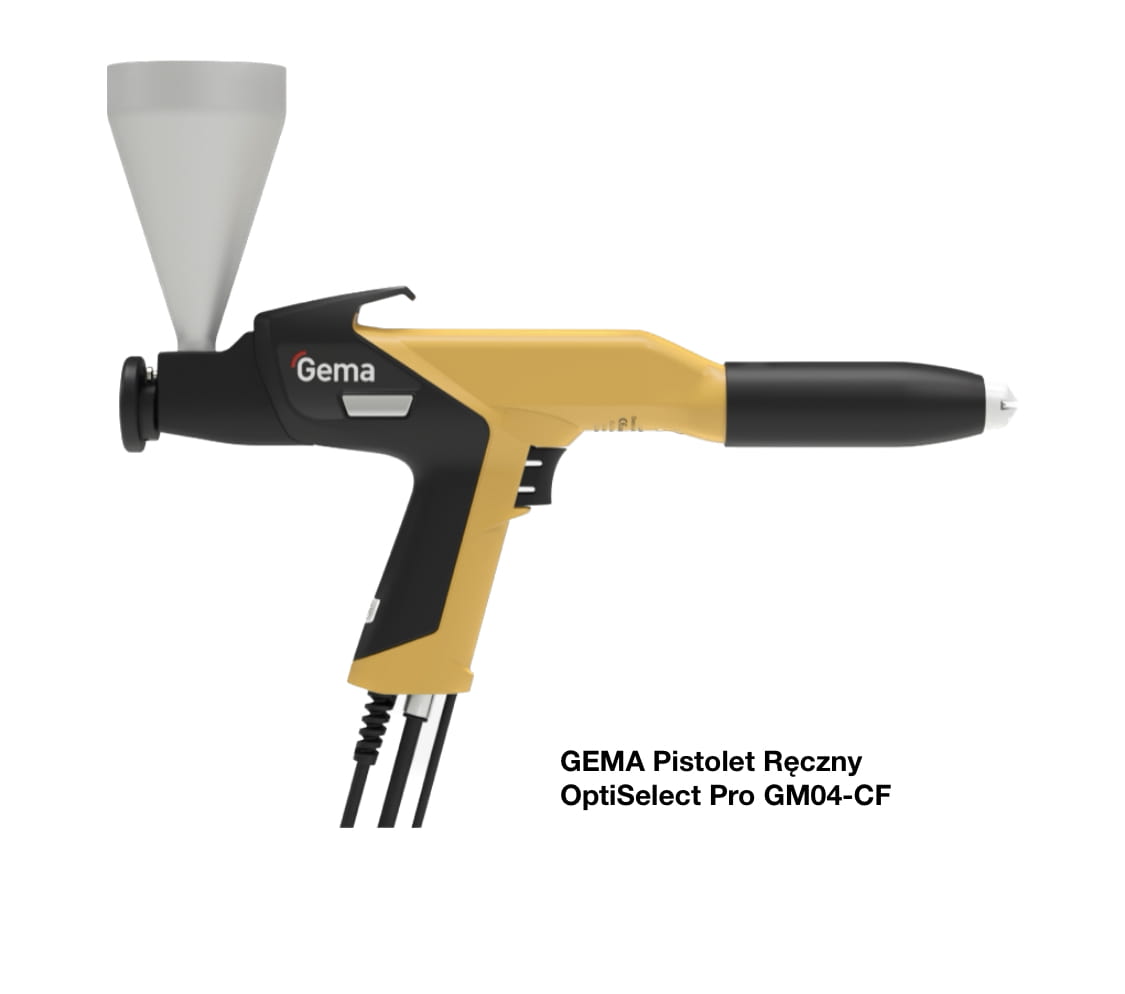 Aplikator do Farb Proszkowych GEMA OptiFlex®PRO CF www.farby-24.pl